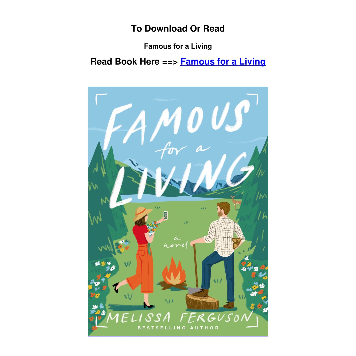 DOWNLOAD epub Famous for a Living BY Melissa Ferguson.pdf | DocDroid