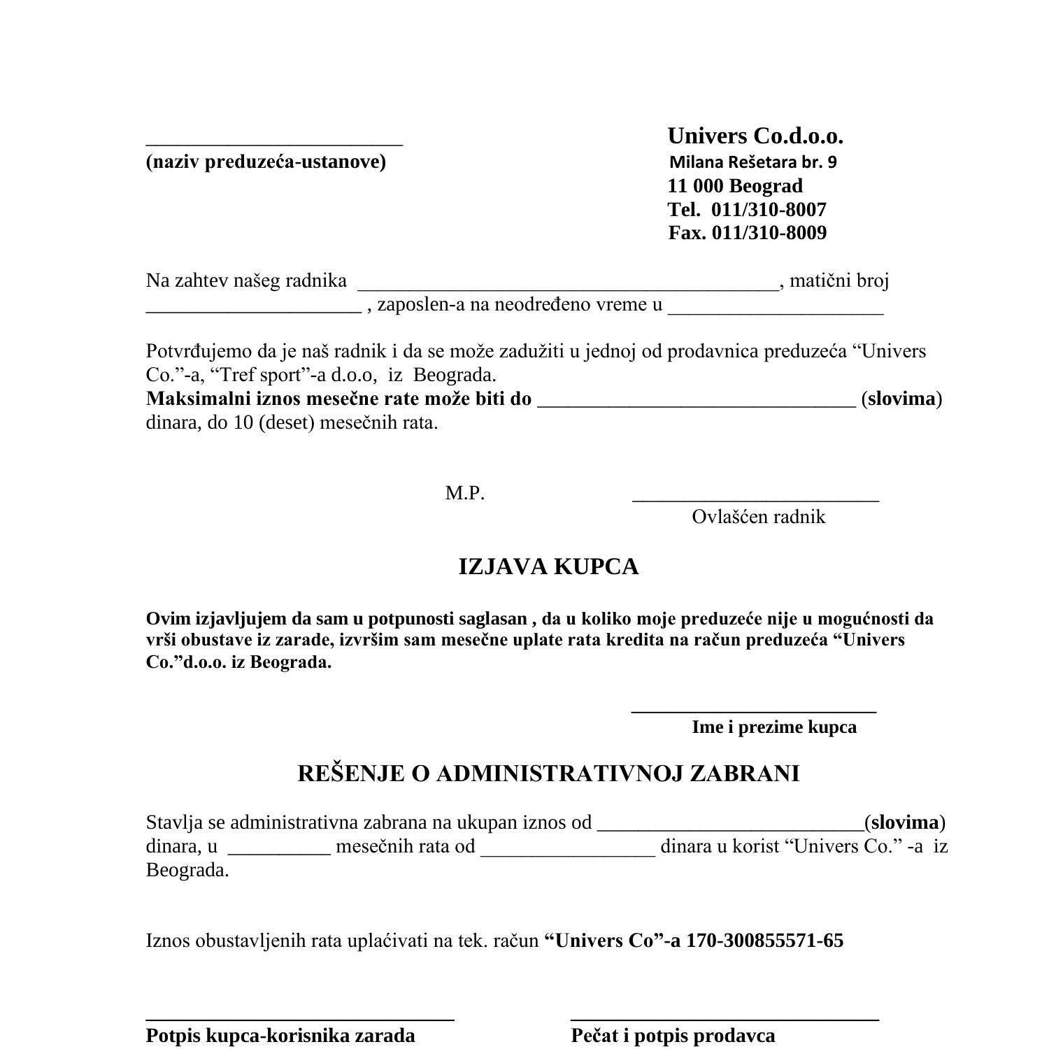 potvrda univers nova !.doc | DocDroid