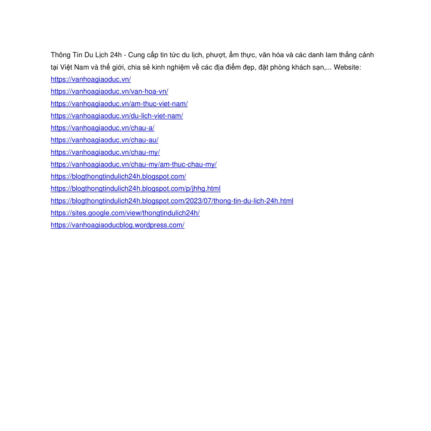 Thông Tin Du Lịch 24h.docx | DocDroid