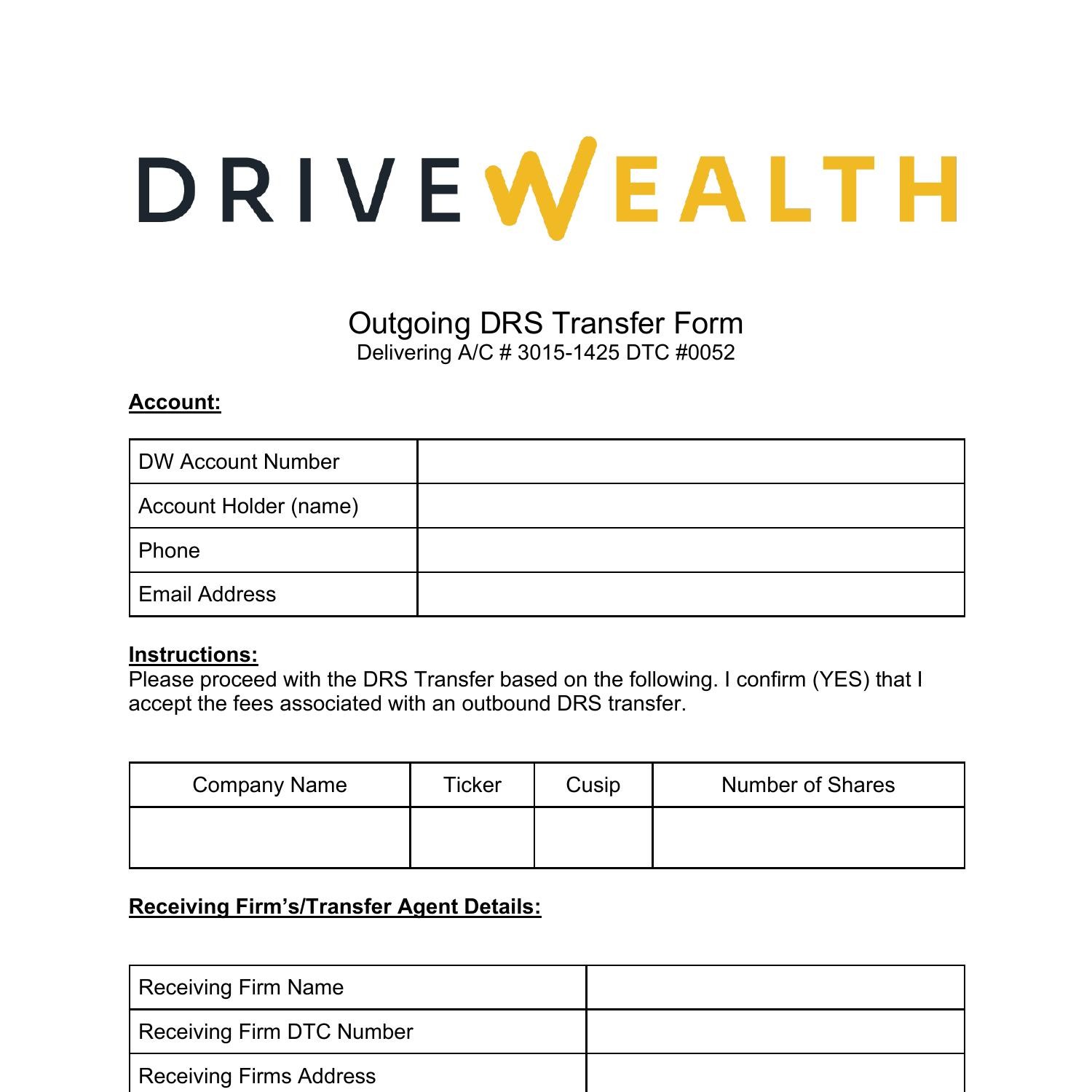 Outgoing DRS Transfer Form.pdf | DocDroid