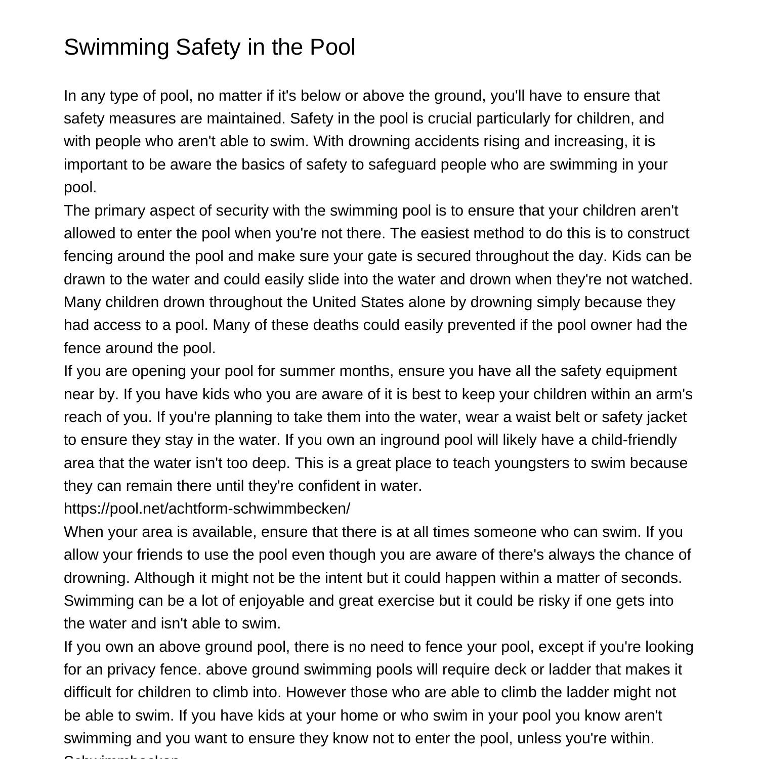 Swimming Safety in the Poologflf.pdf.pdf | DocDroid