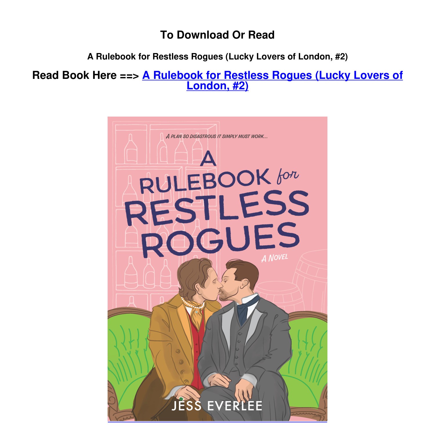 epub DOWNLOAD A Rulebook for Restless Rogues Lucky Lovers of London 2 BY .pdf | DocDroid