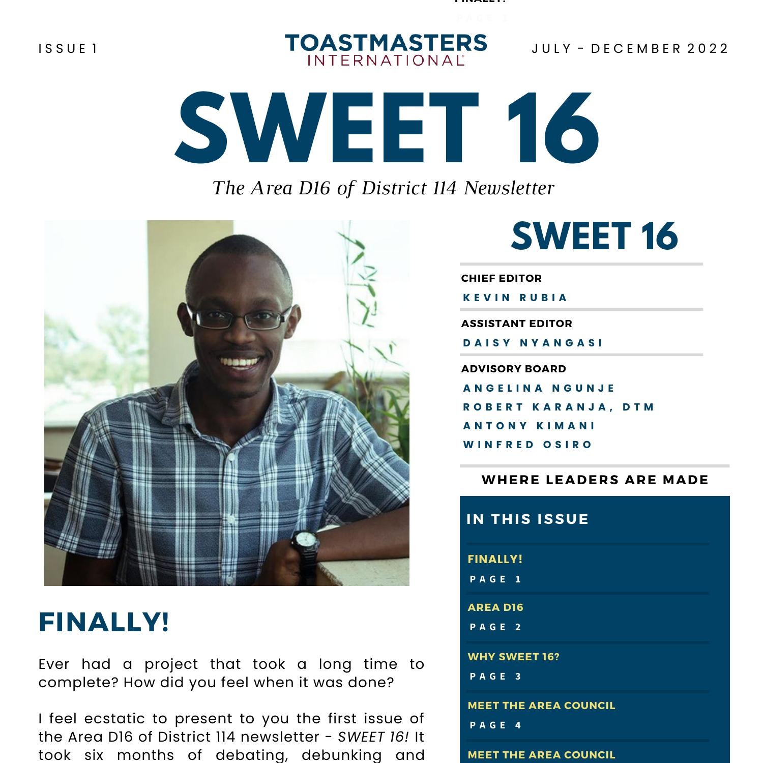 SWEET 16 Issue 1.pdf | DocDroid