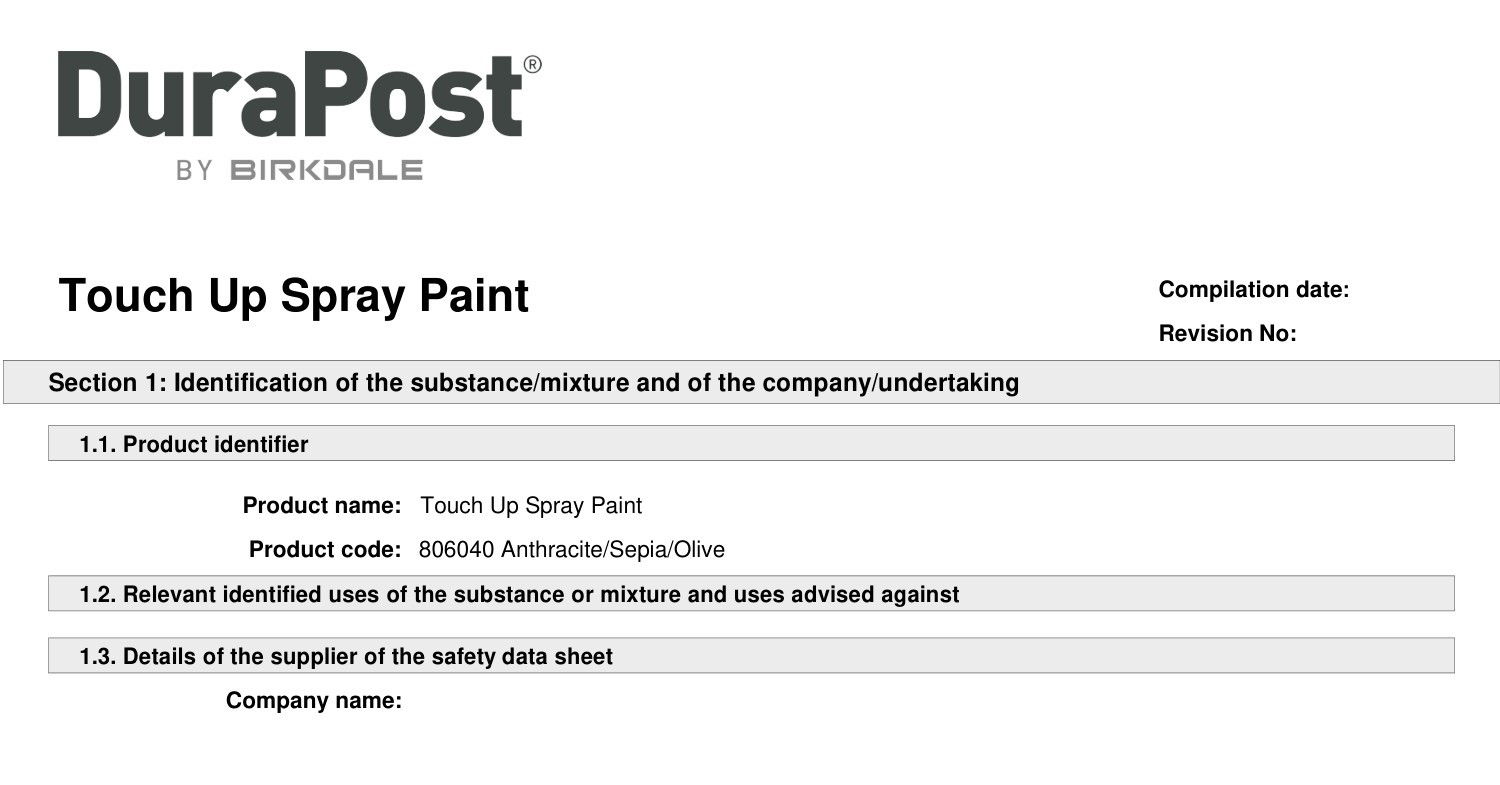 B806040A_DP+touch+up+spray+paint+KOSHH.pdf | DocDroid