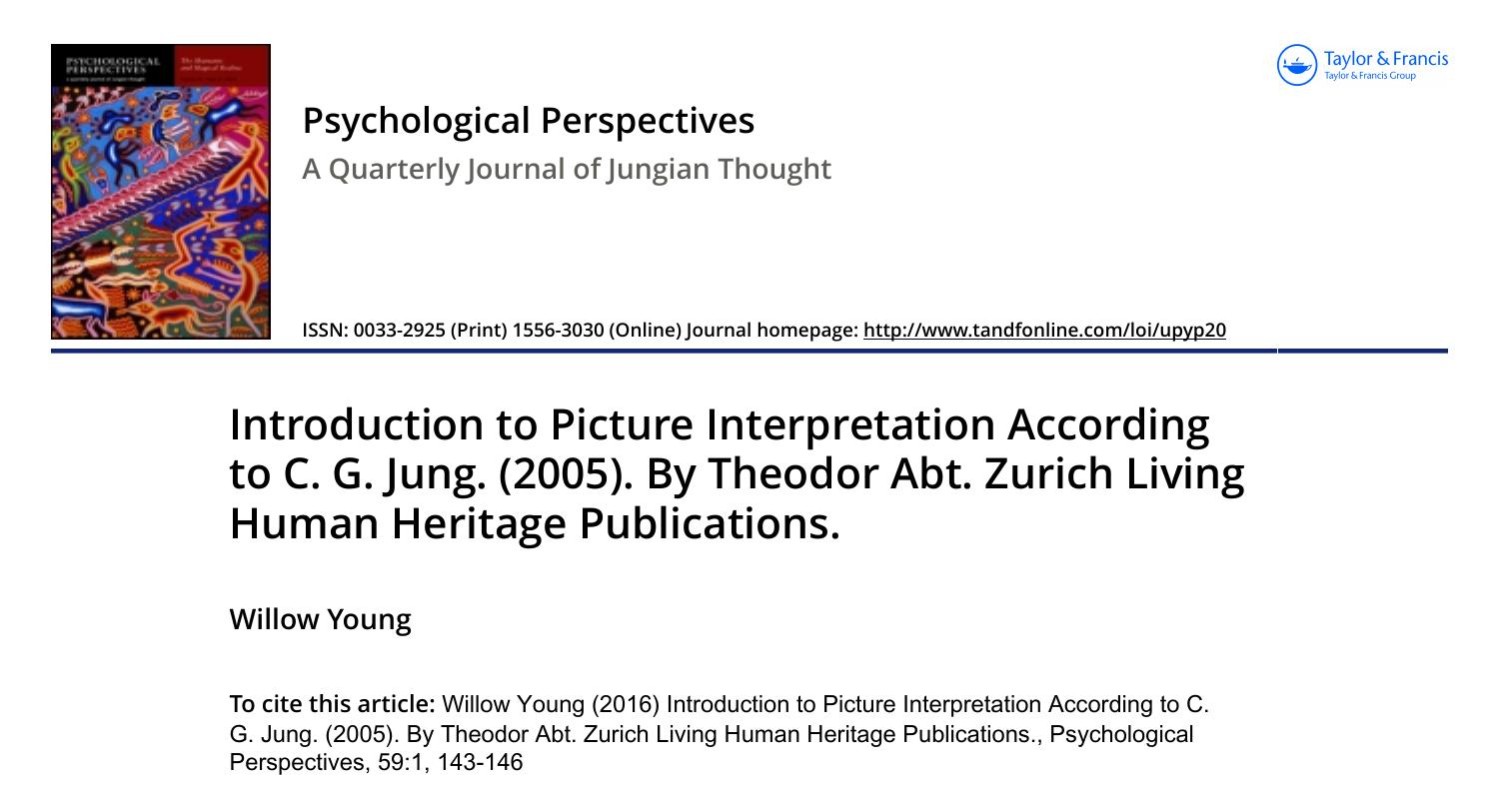 2016 - Young - Introduction to Picture Interpretation According to C ...