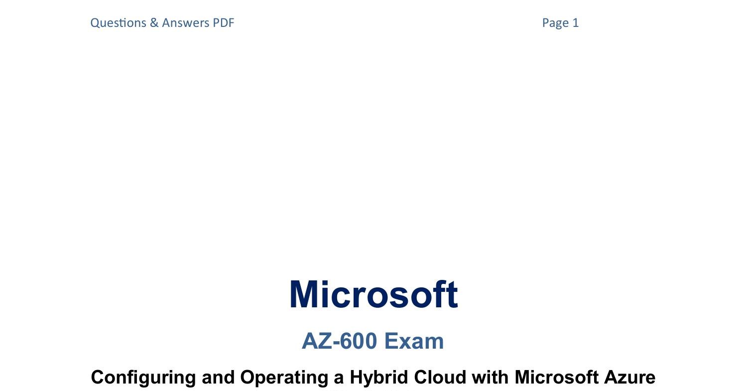 AZ-600.pdf | DocDroid