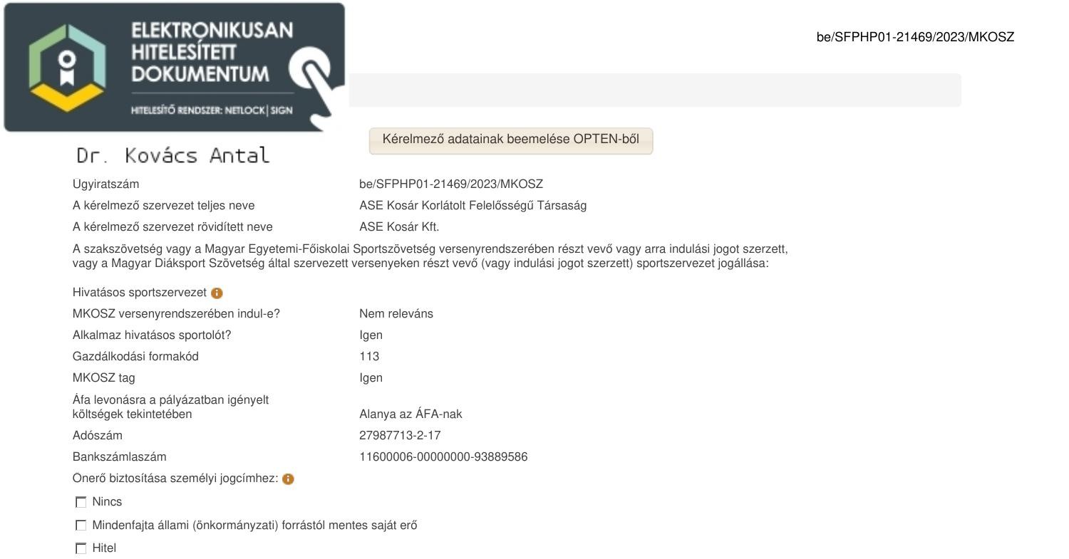 MKOSZ tao pályázat 2023-2024 ASE Kosár Kft..pdf | DocDroid
