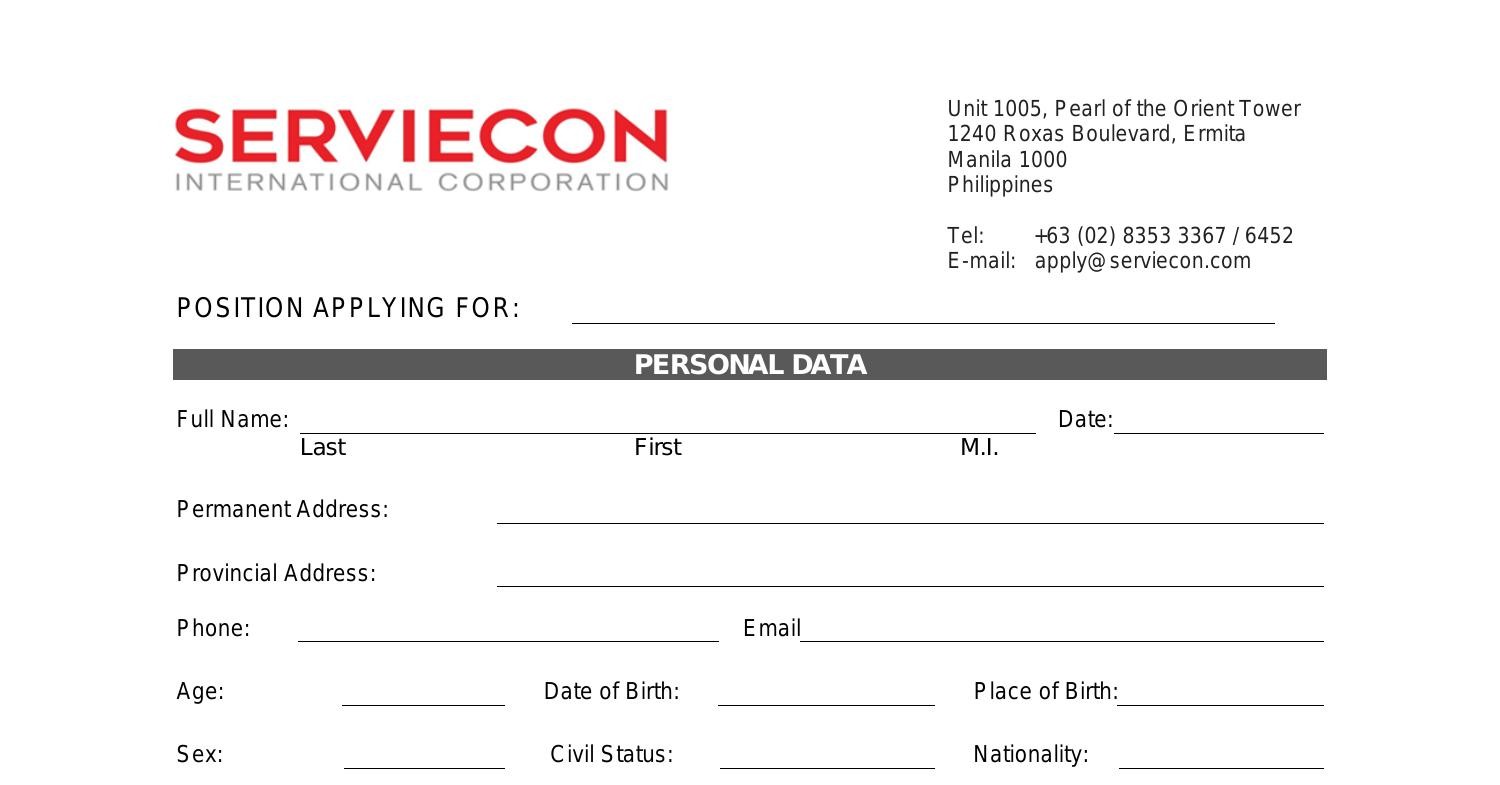 SIC Application Form.docx | DocDroid