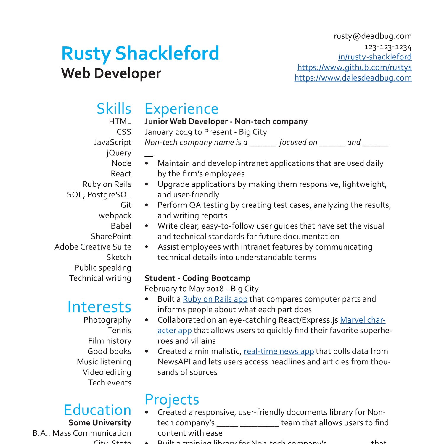rusty-shackleford-resume.pdf | DocDroid