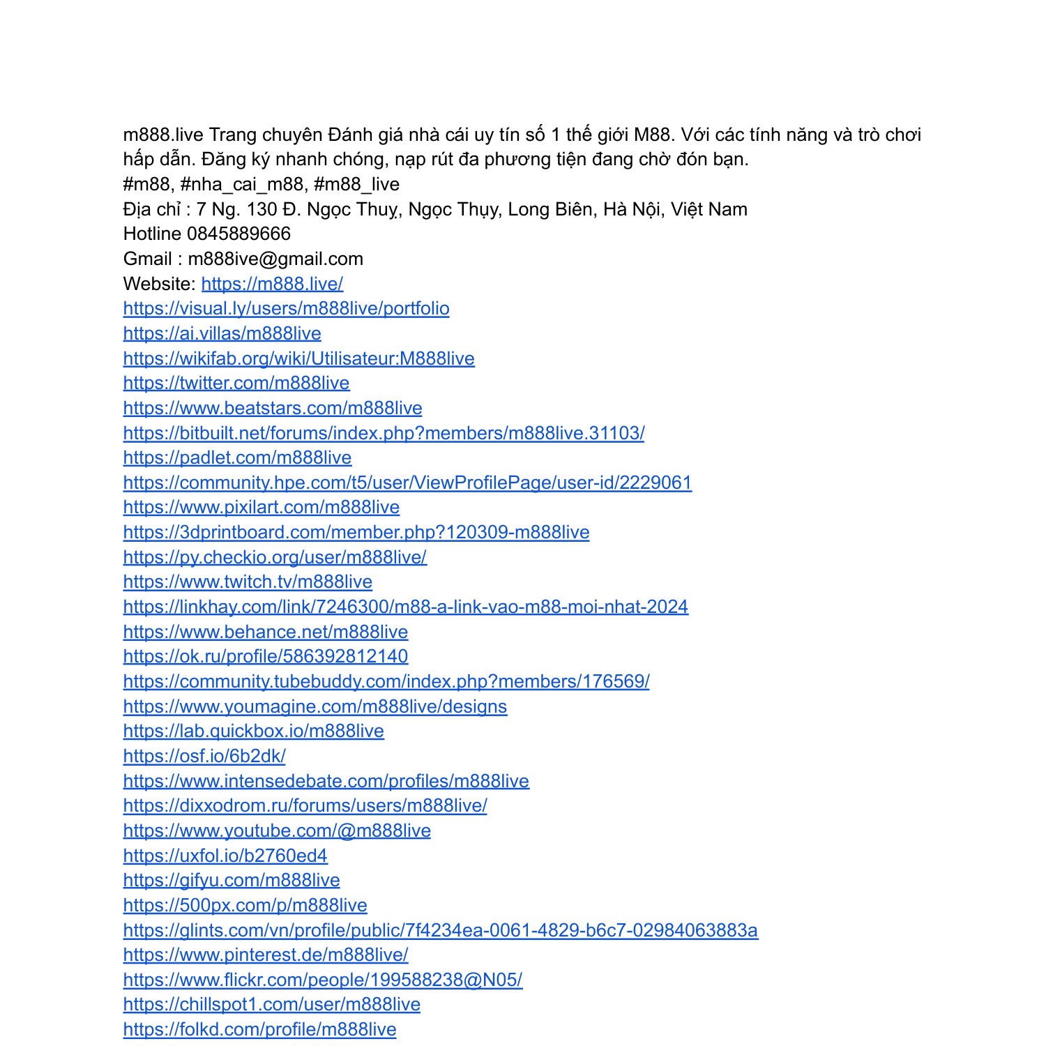 M88 – Link vào M88 mới nhất 2024.pdf | DocDroid
