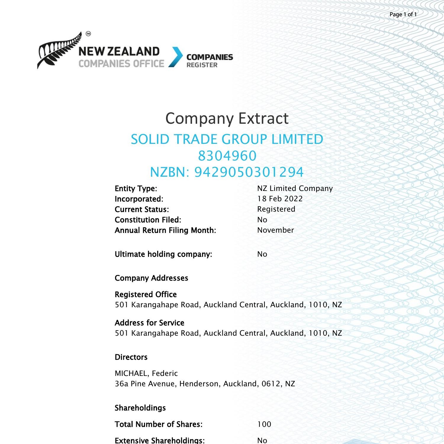 Company Extract.pdf | DocDroid