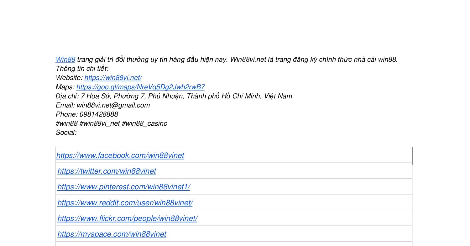win88vinet.docx | DocDroid