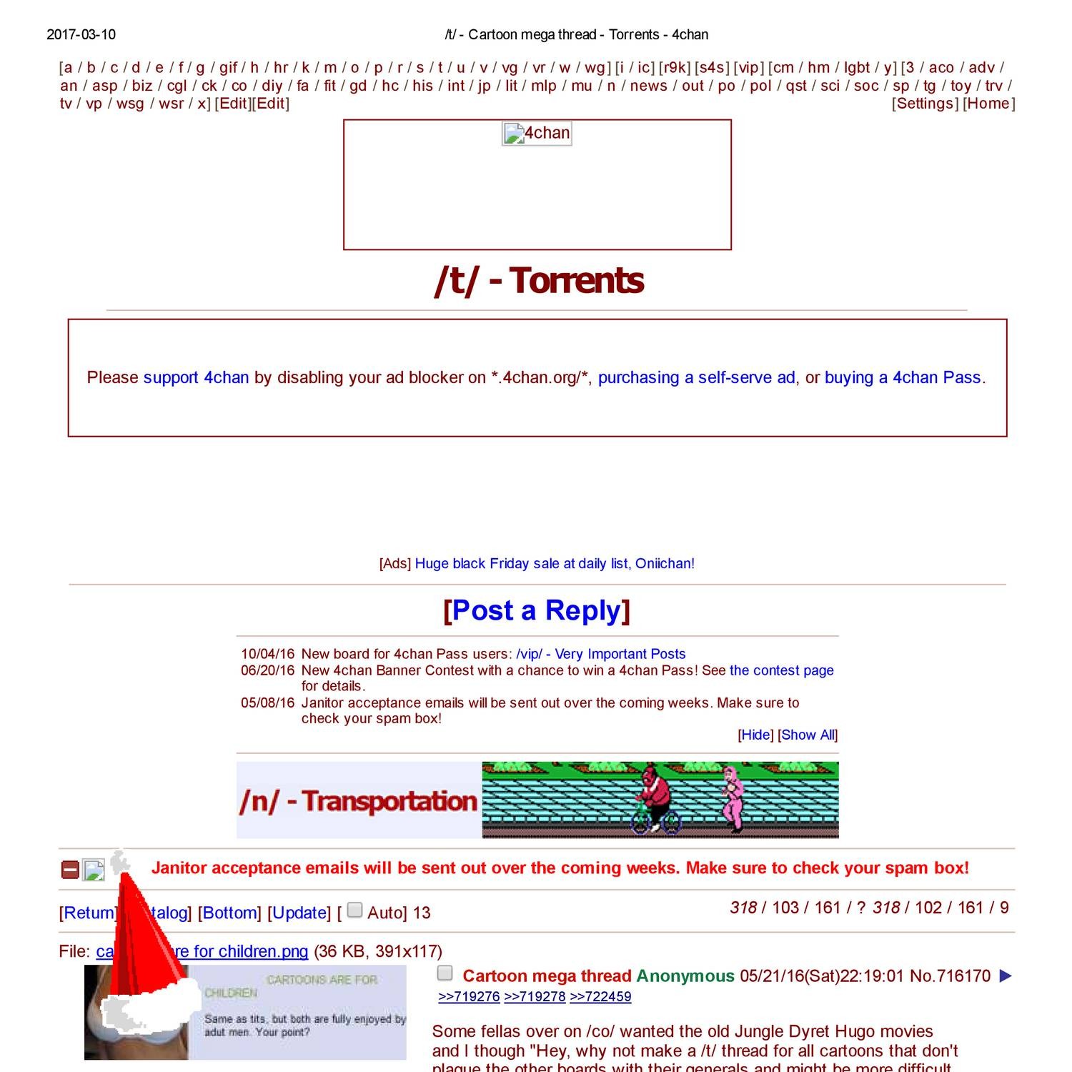 _t_ - Cartoon mega thread - Torrents - 4chan.pdf | DocDroid