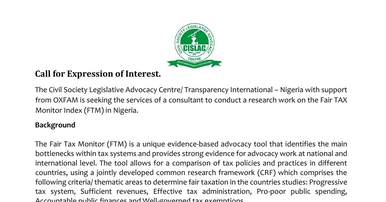CALL FOR EXPRESSION OF INTEREST.pdf | DocDroid