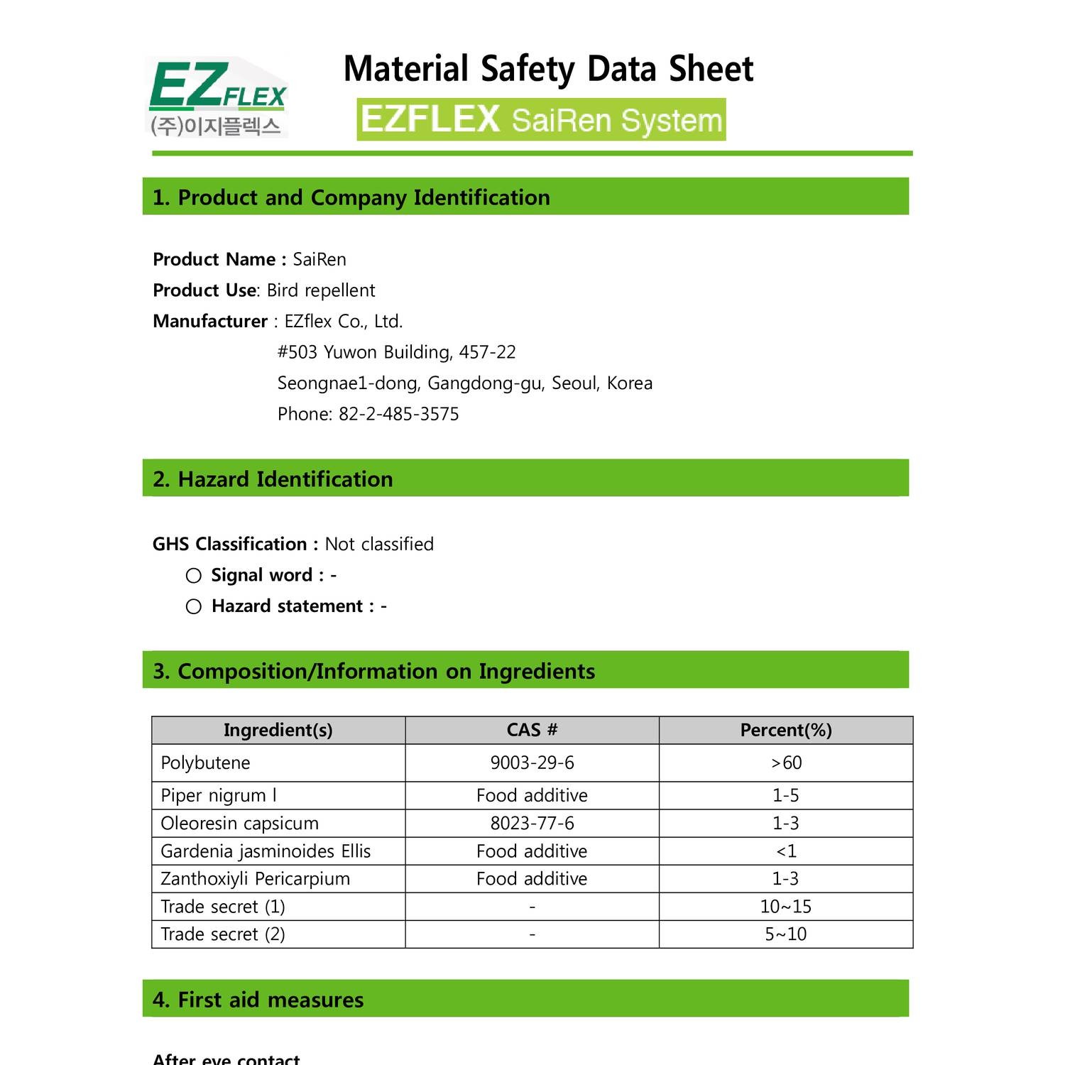 Sairen MSDS(A).pdf | DocDroid