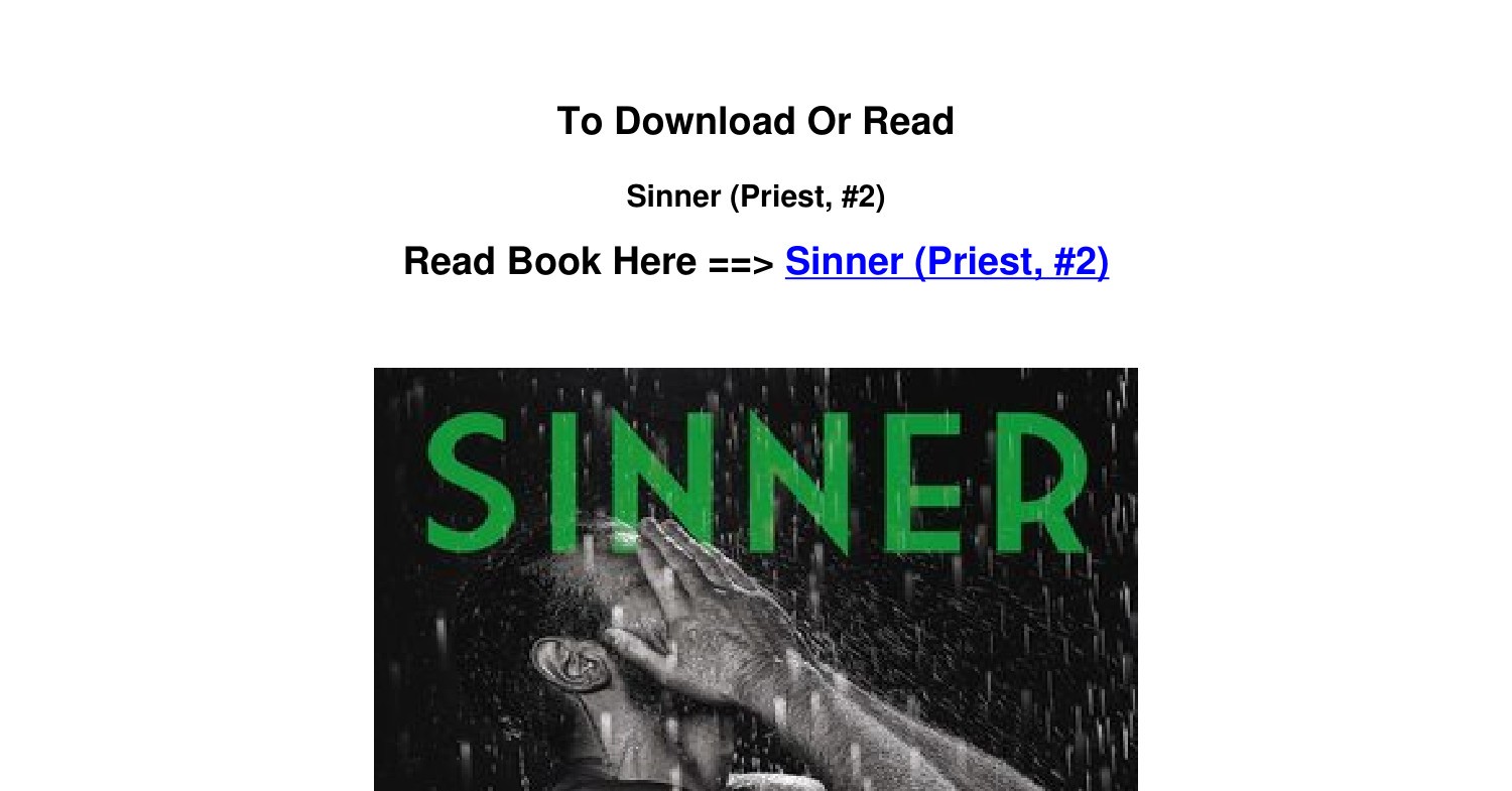 download EPub Sinner Priest 2 By Sierra Simone.pdf | DocDroid