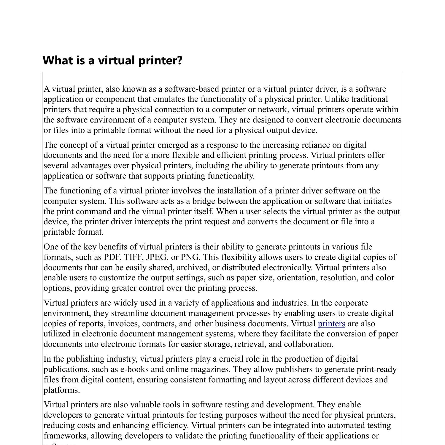 Virtual Printers pdf DocDroid