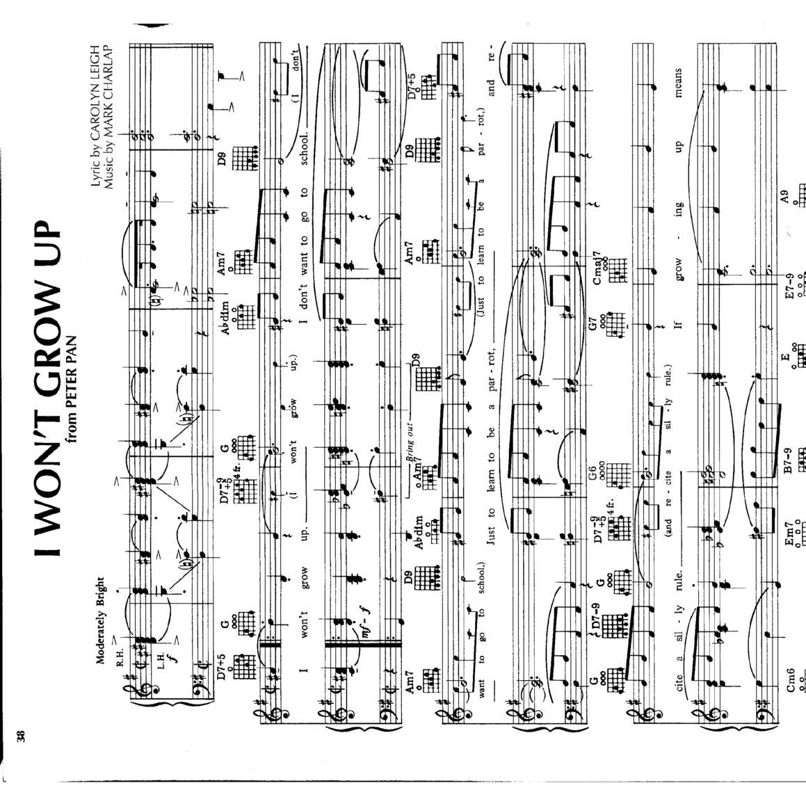 Peter Pan - I Won't Grow Up.pdf | DocDroid