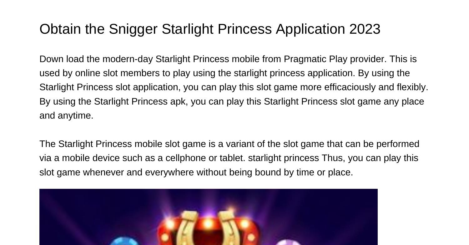 Go to sleep the Modernday Starlight Princess Application 2023eiytc.pdf.pdf | DocDroid