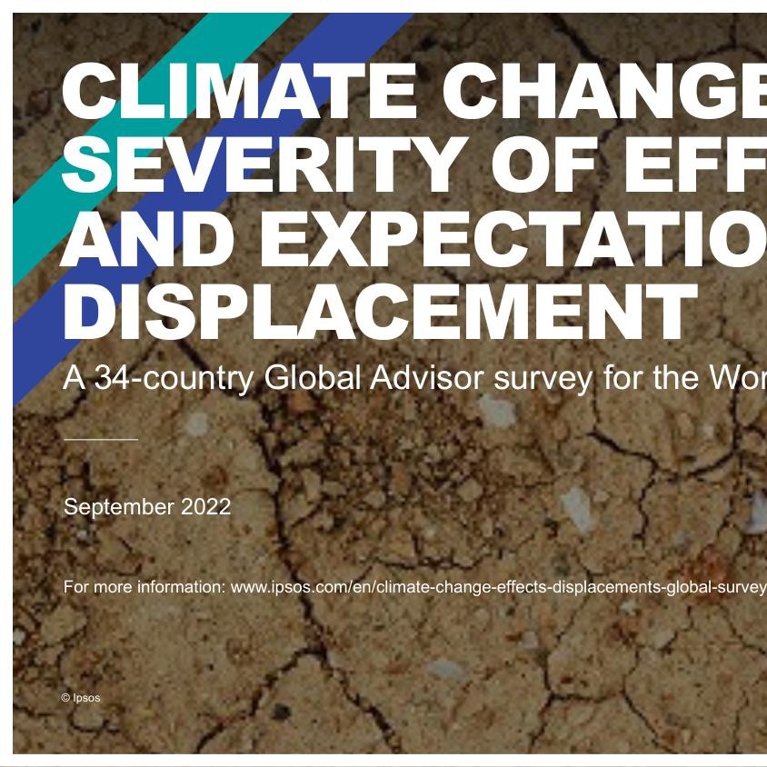Global Advisor-WEF-Climate Change - Effects and Displacement - Sept ...