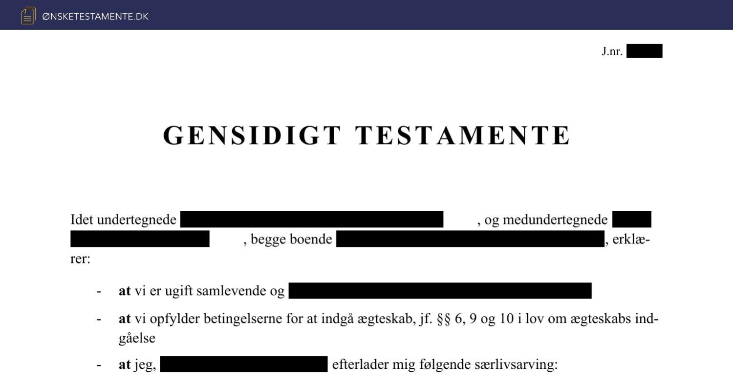 Testamente - eksempel.pdf | DocDroid