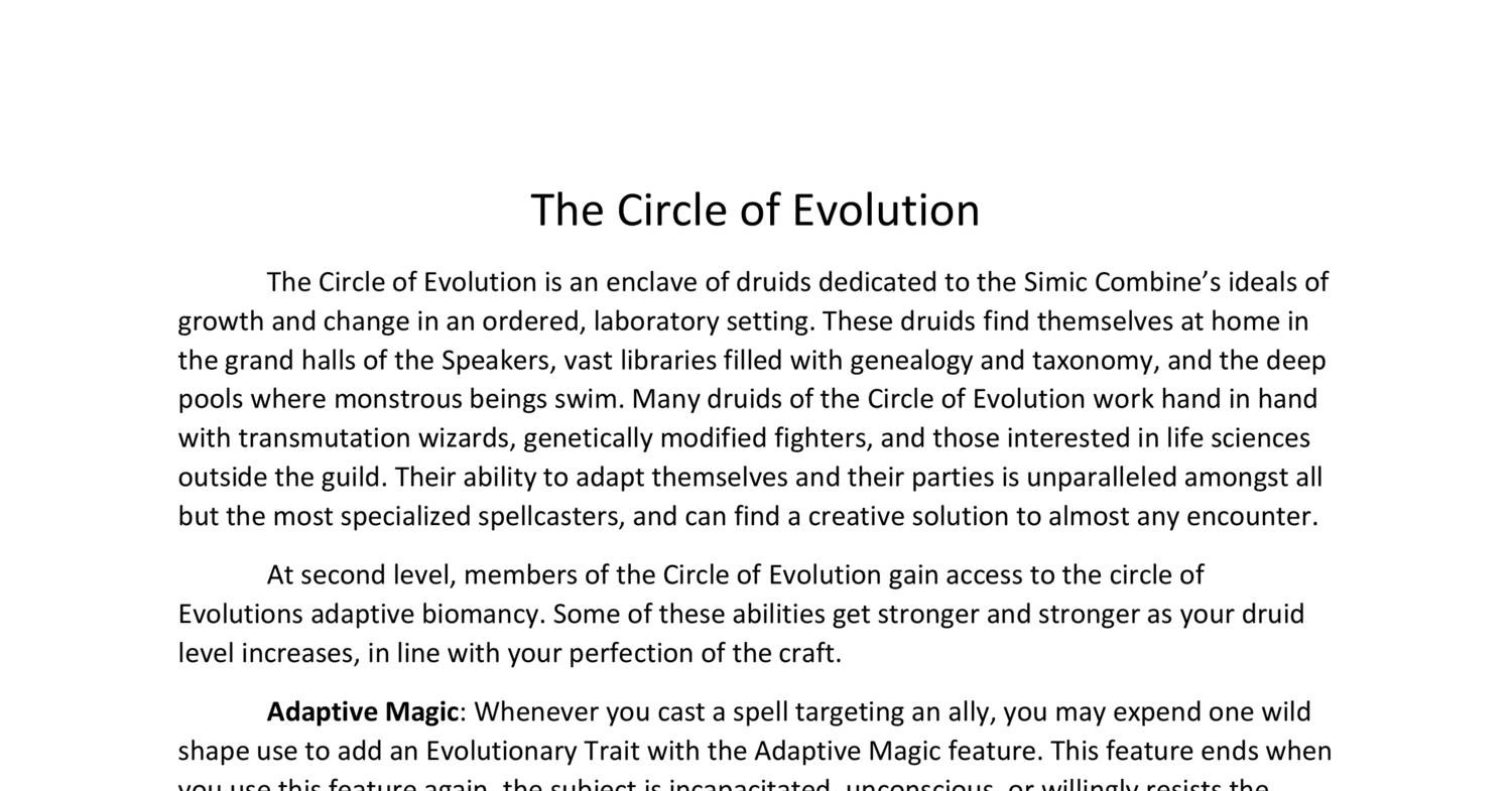 The Circle of Evolution.pdf | DocDroid