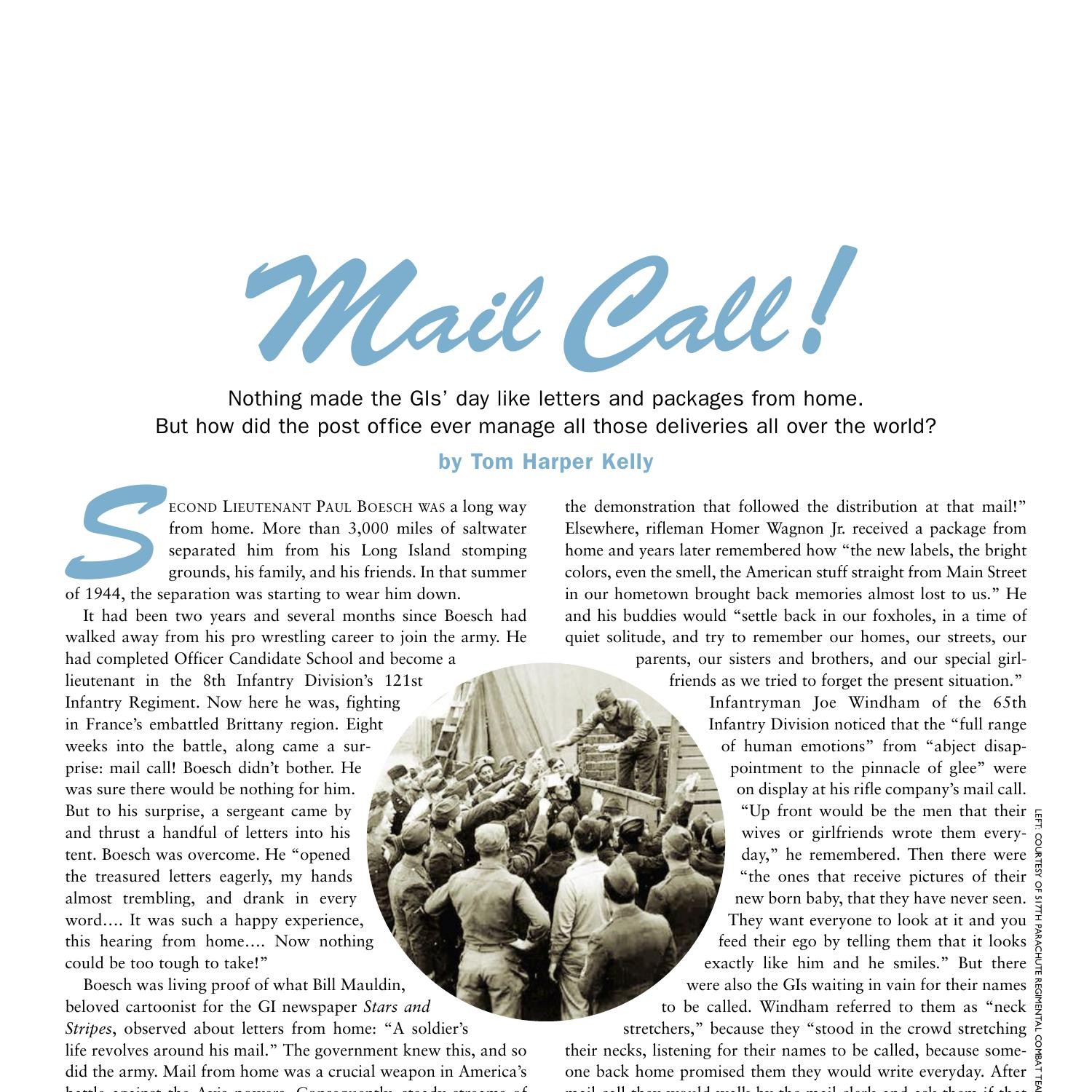 mail call America in WWII 2019-04.pdf | DocDroid