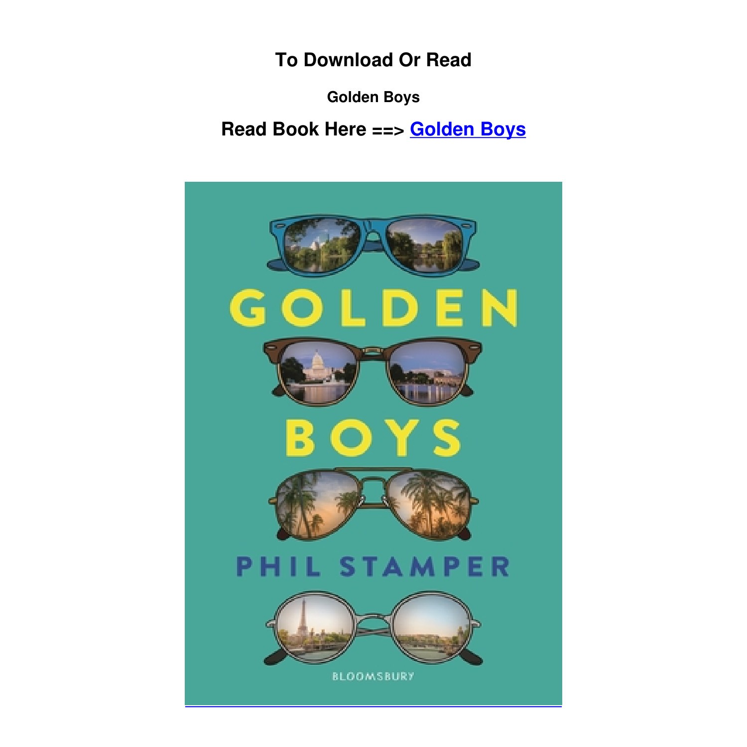 PDF DOWNLOAD Golden Boys BY Phil Stamper.pdf | DocDroid