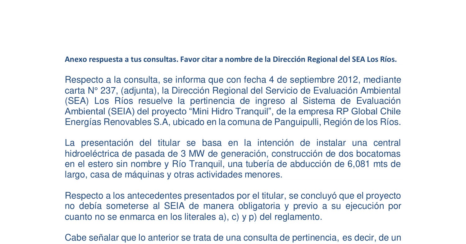 Respuesta-Dir. Regional Del SEA (Los-Rios).pdf | DocDroid