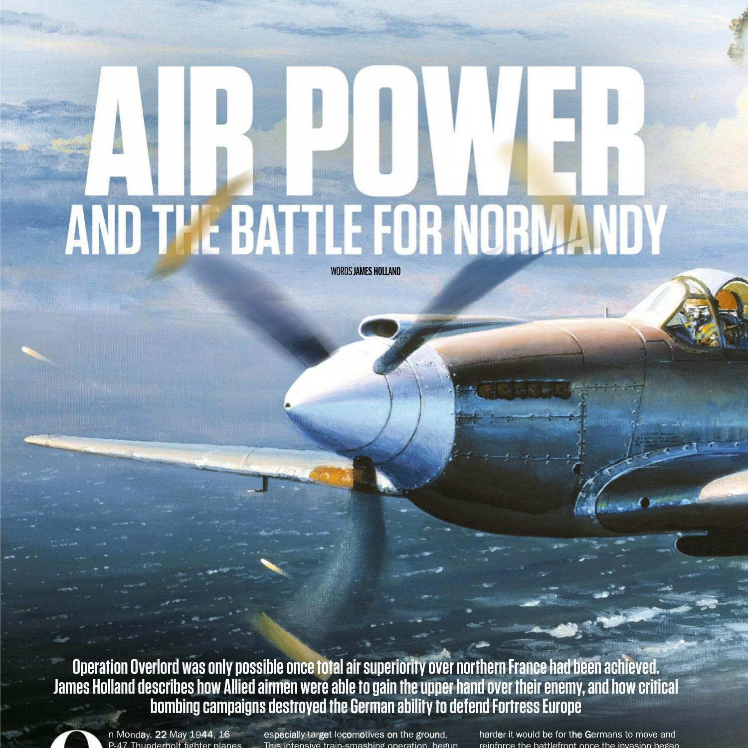 AIR POWER AND THE BATTLE FOR NORMANDY History of War I68 2019.pdf ...