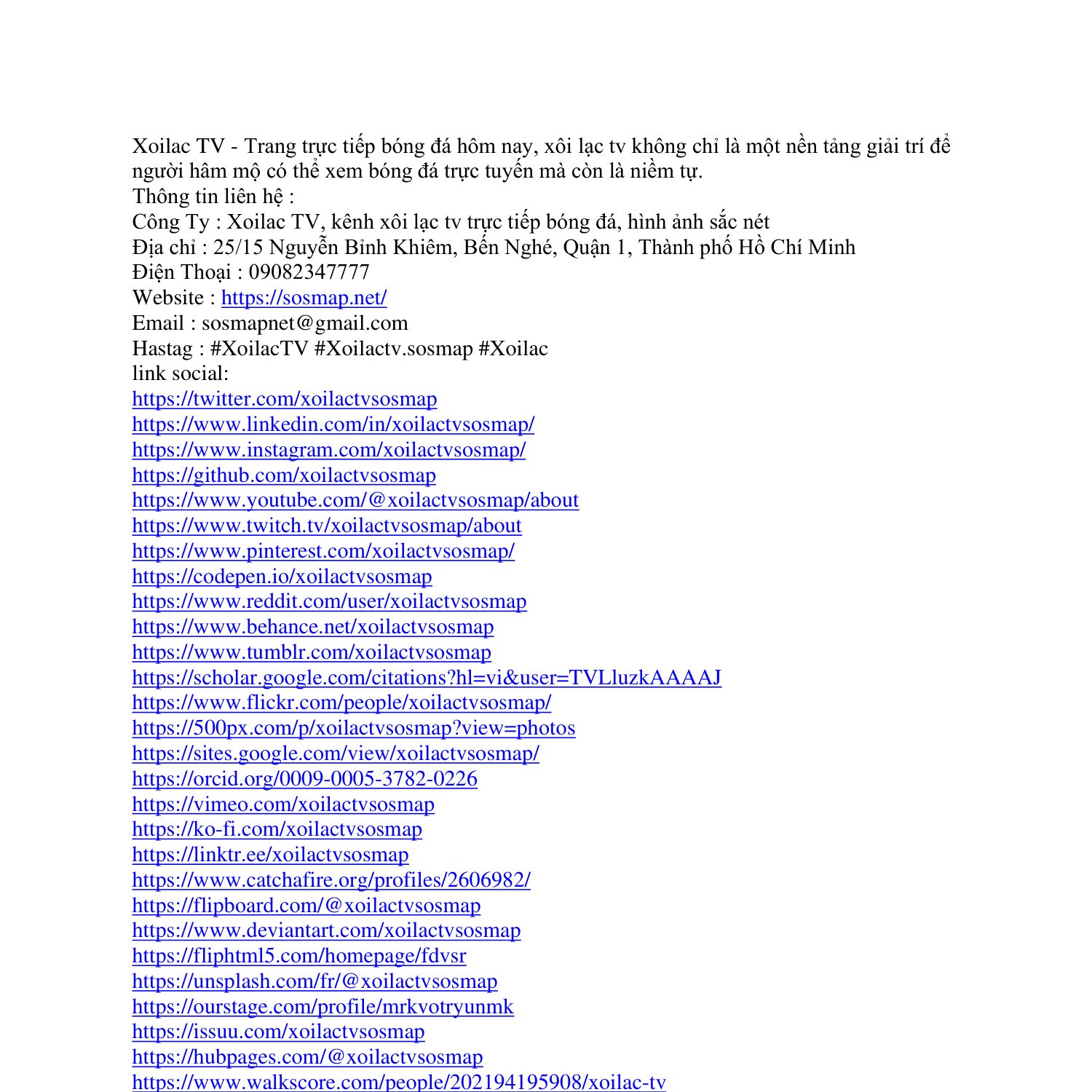 Xoilac TV.docx | DocDroid