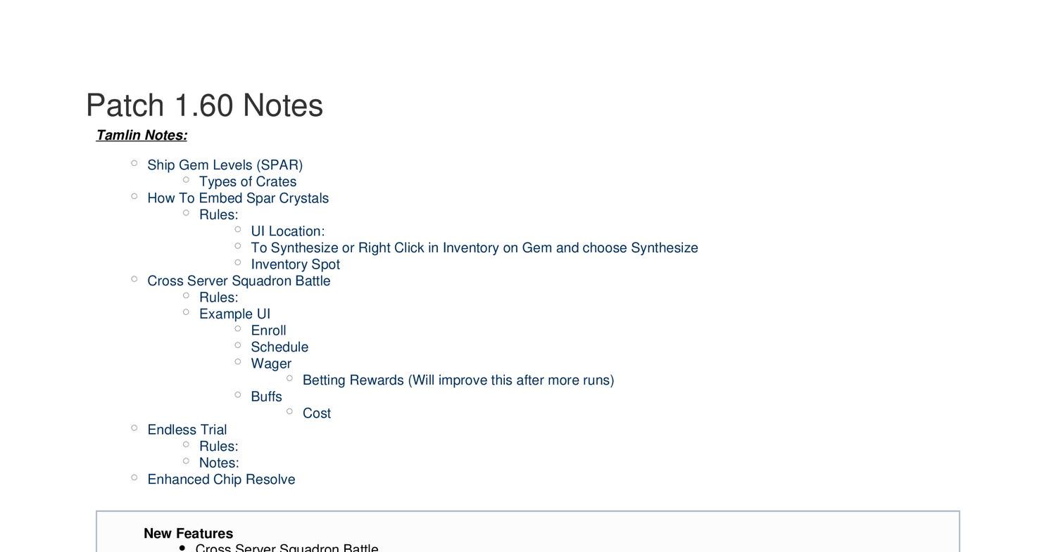 Patch Notes 1.60.pdf | DocDroid