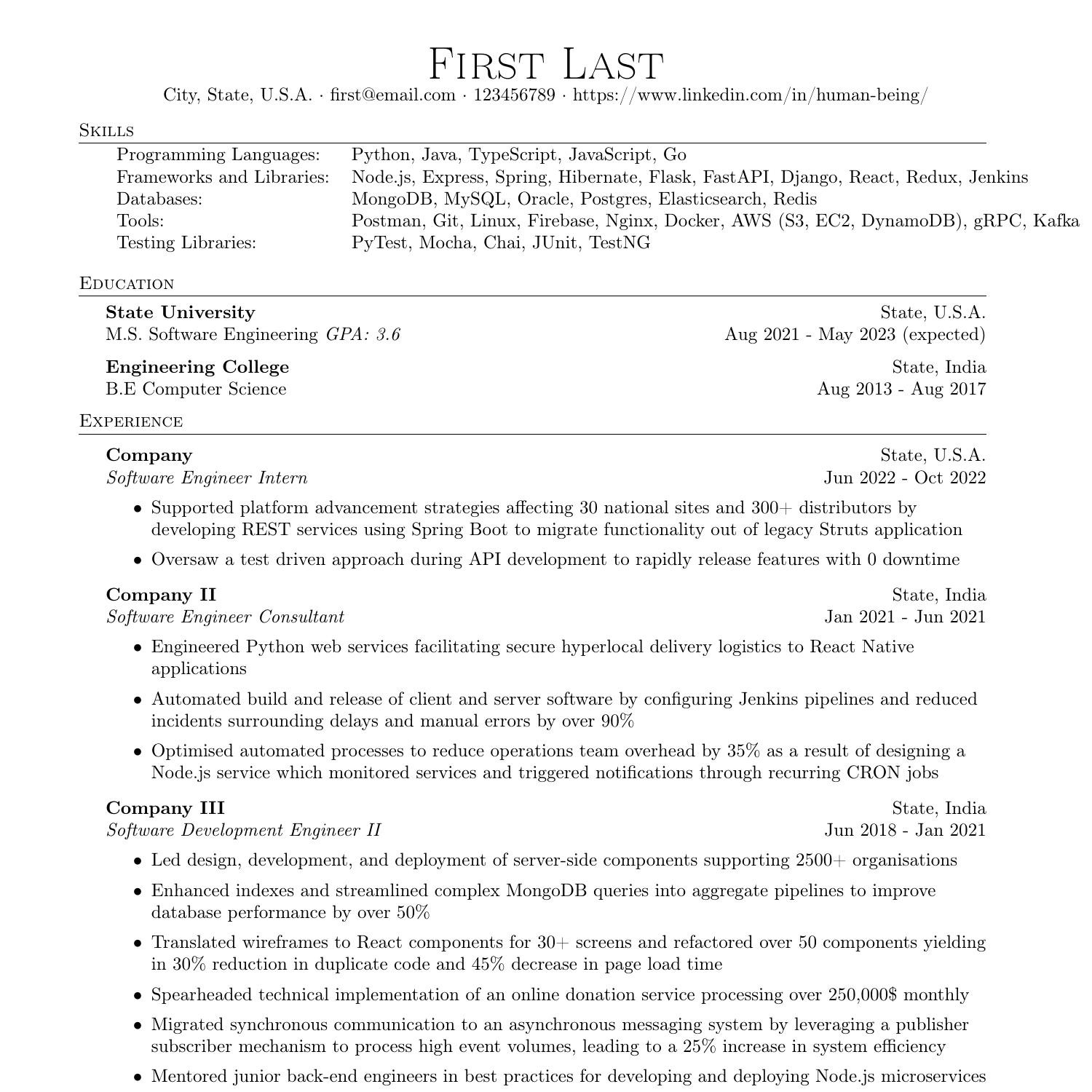 anonymised_resume.pdf | DocDroid