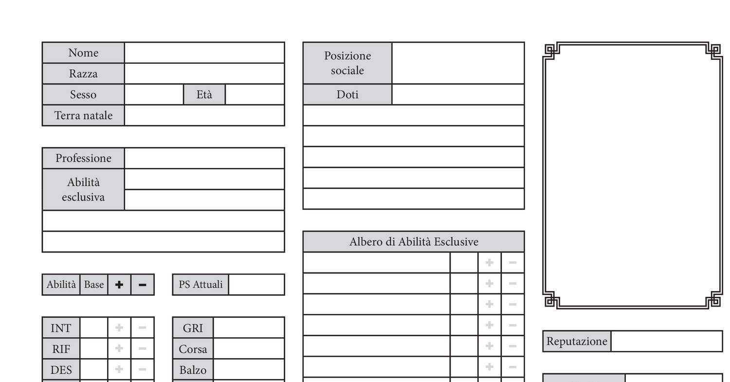 The Witcher TRPG scheda personaggio printer friendly.pdf | DocDroid