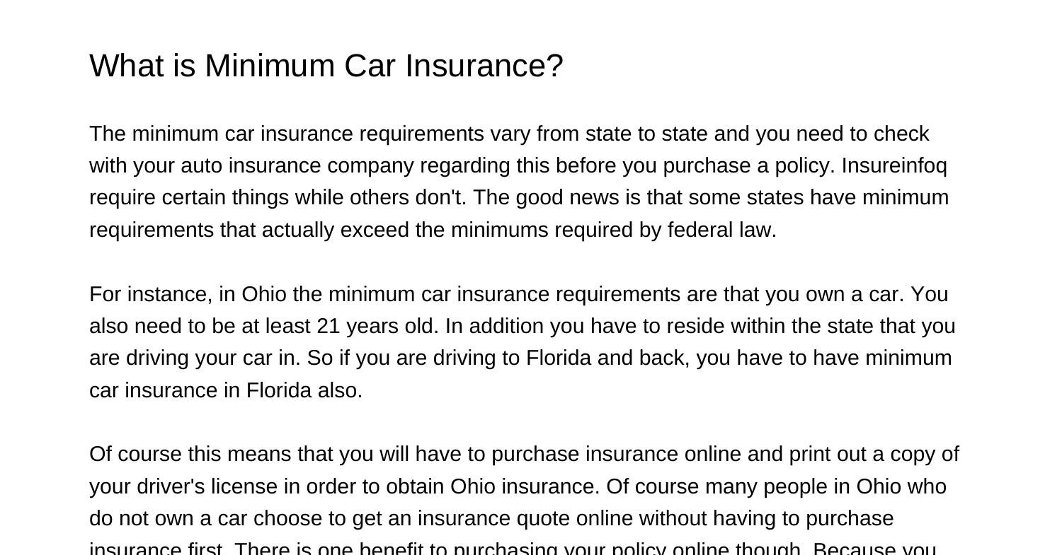 What is Minimum Car Insurancevykpv.pdf.pdf | DocDroid
