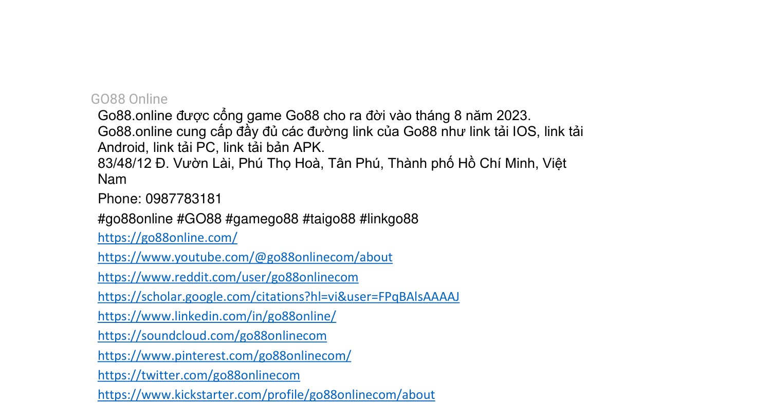 GO88 Online.docx | DocDroid