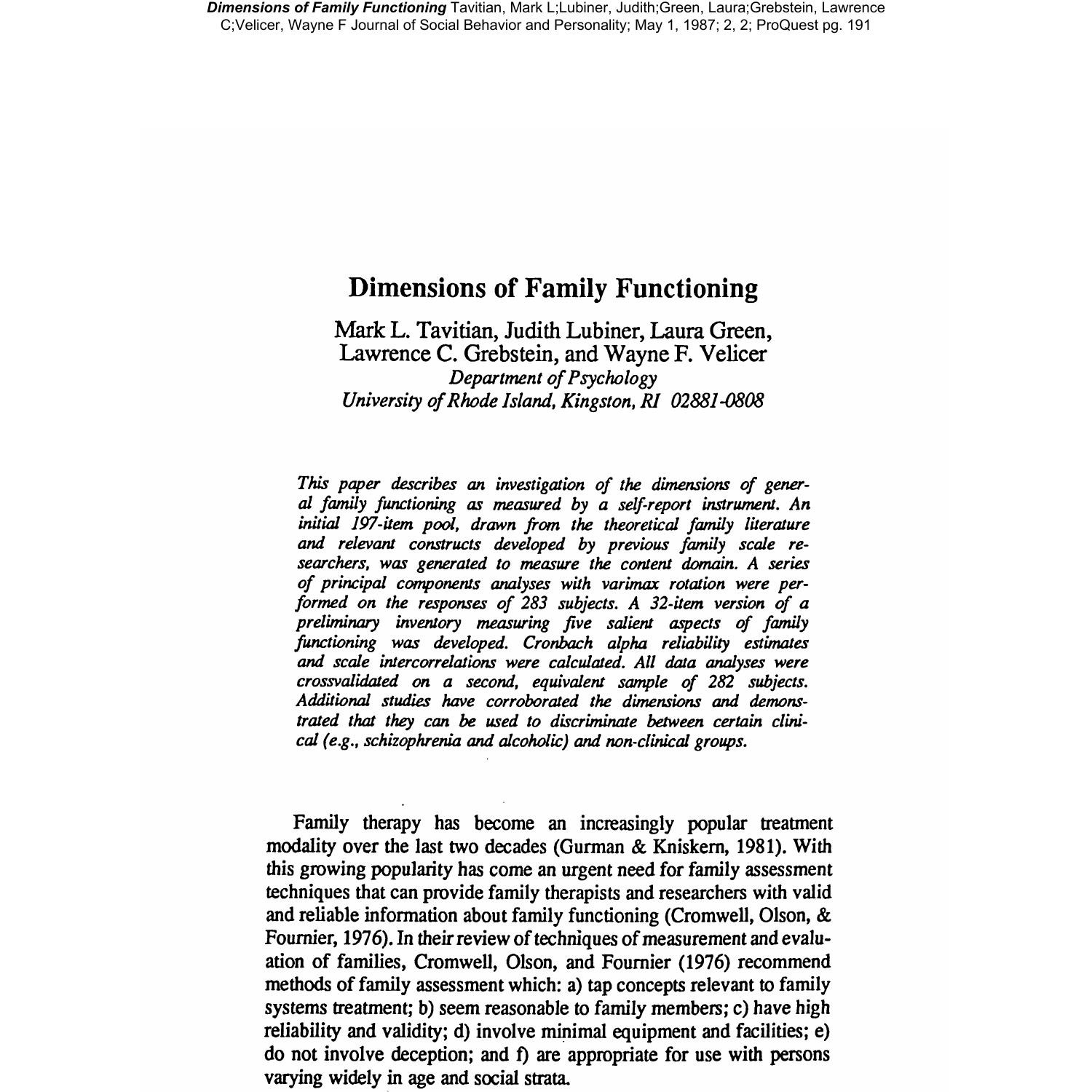 Dimensions of Family Functioning.pdf | DocDroid