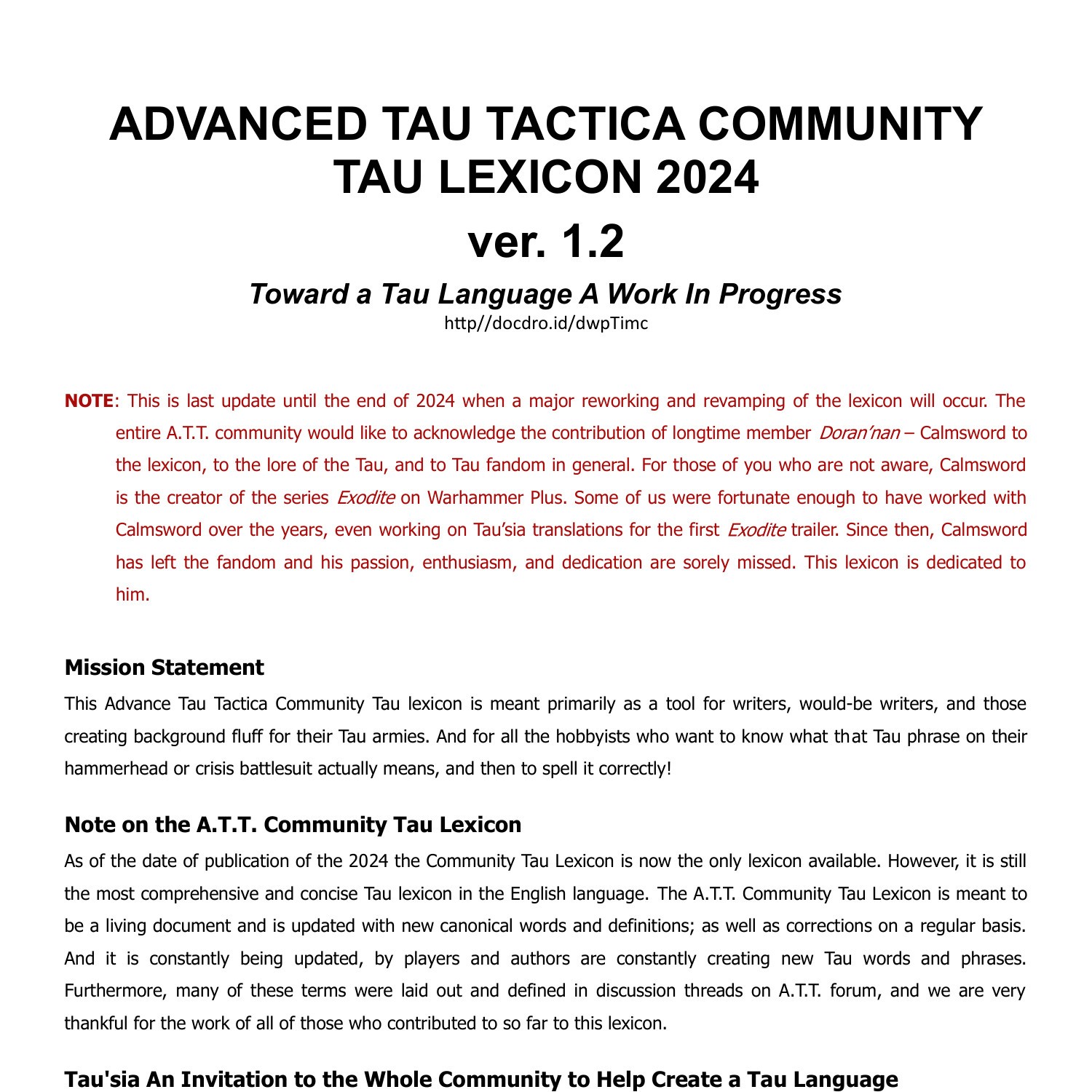 Expanded Tau Lexicon 2018 ver. 2.1.pdf | DocDroid