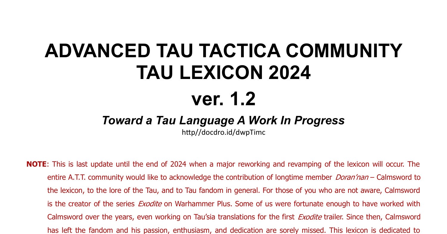 Expanded Tau Lexicon 2018 ver. 2.1.pdf | DocDroid
