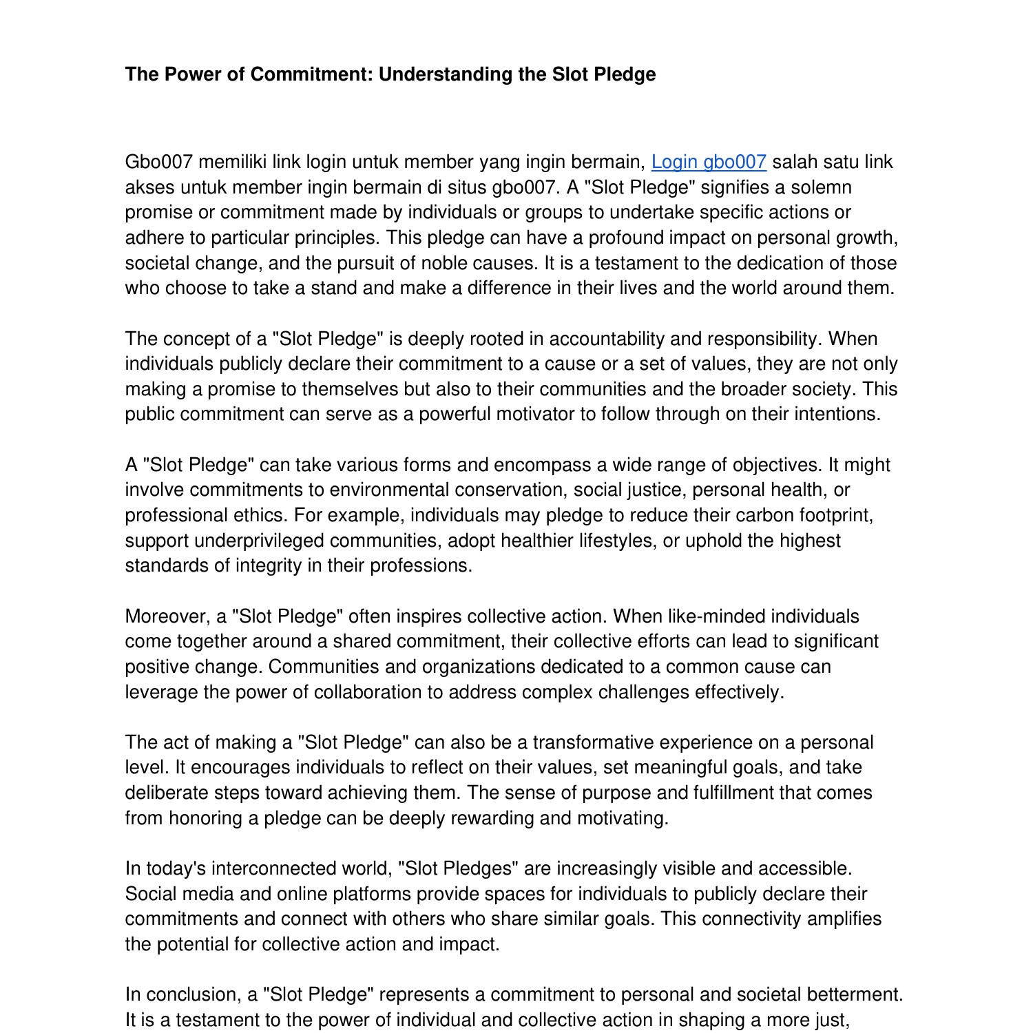 The Power of Commitment_ Understanding the Slot Pledge.docx | DocDroid