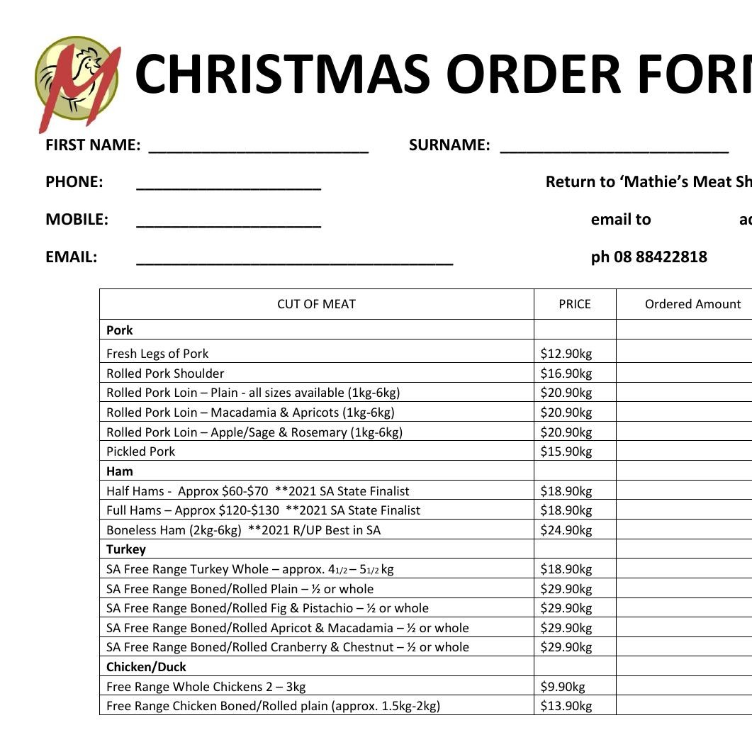 CHRISTMAS ORDER FORM 2021.pdf | DocDroid