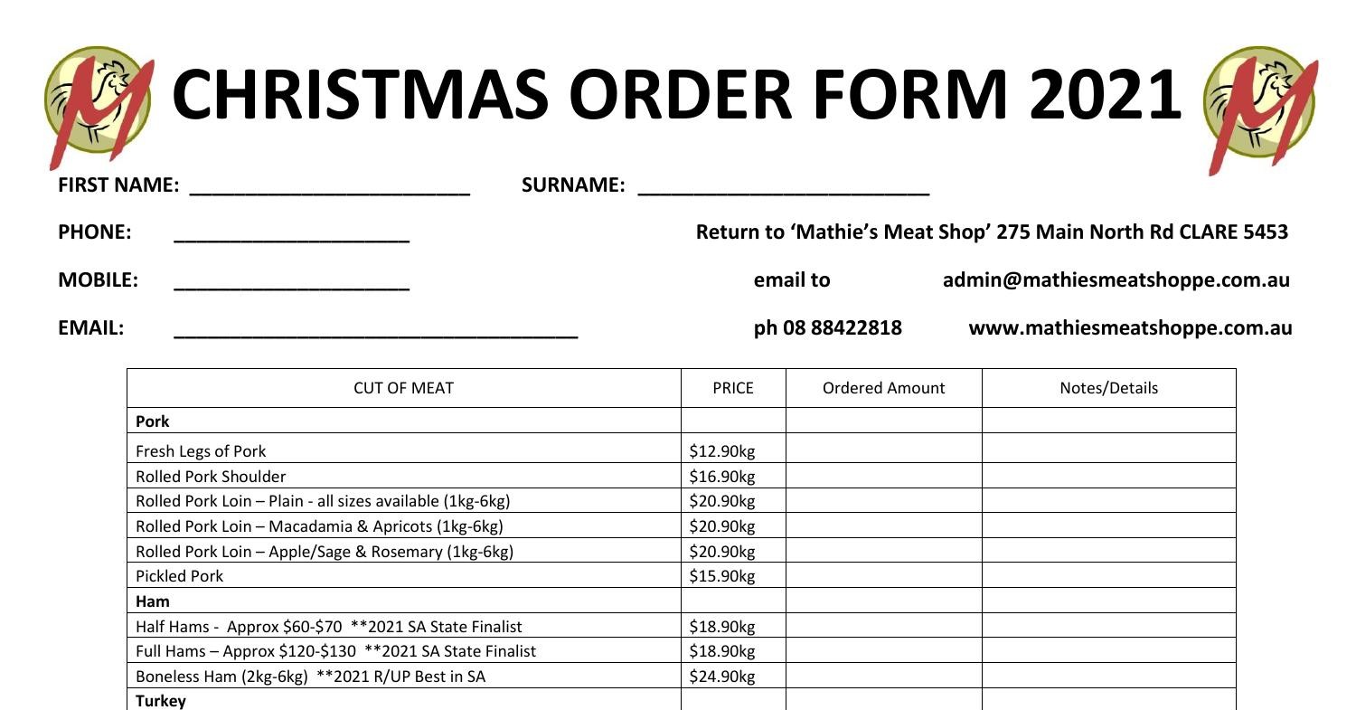 CHRISTMAS ORDER FORM 2021.pdf | DocDroid