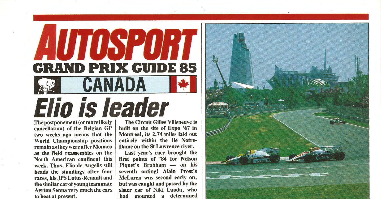 Autosport Grand Prix TV Guide 1985. Canada.pdf | DocDroid