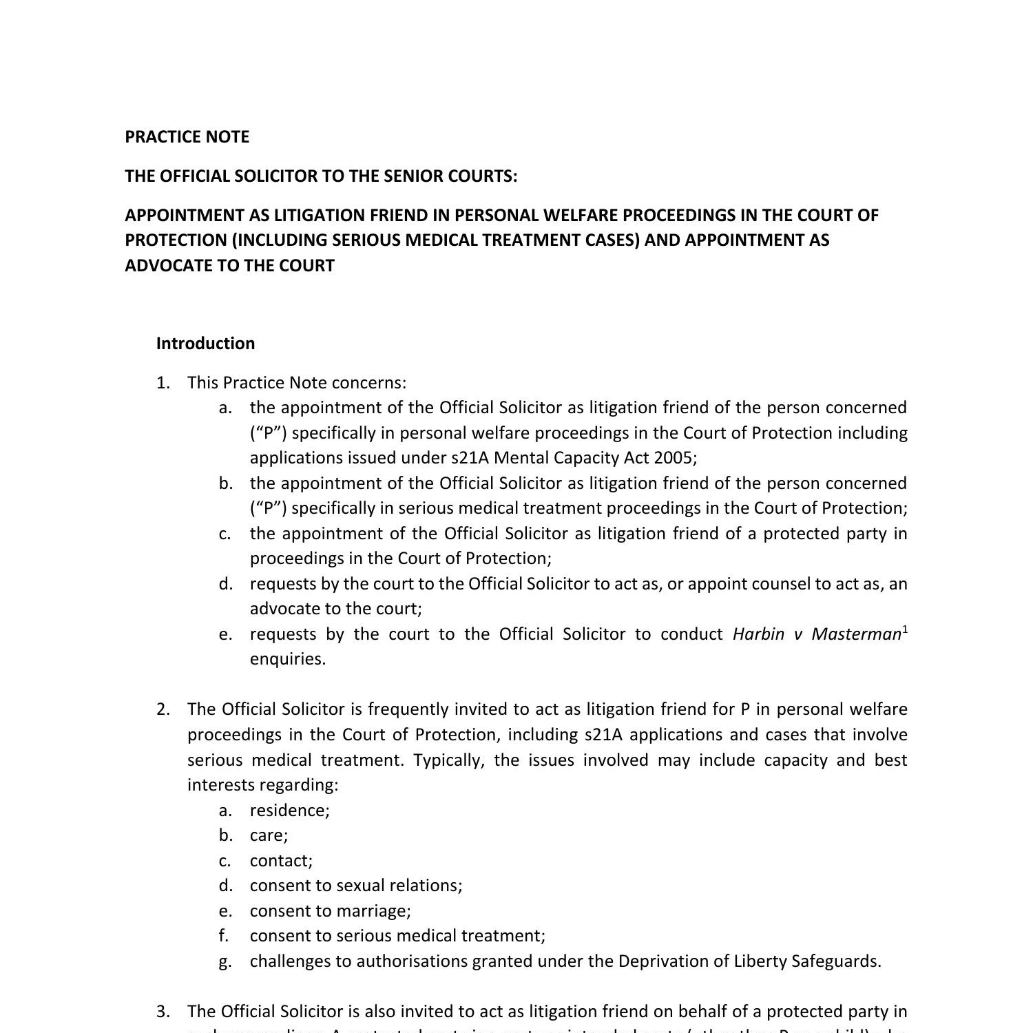 practice note health and welfare.pdf | DocDroid