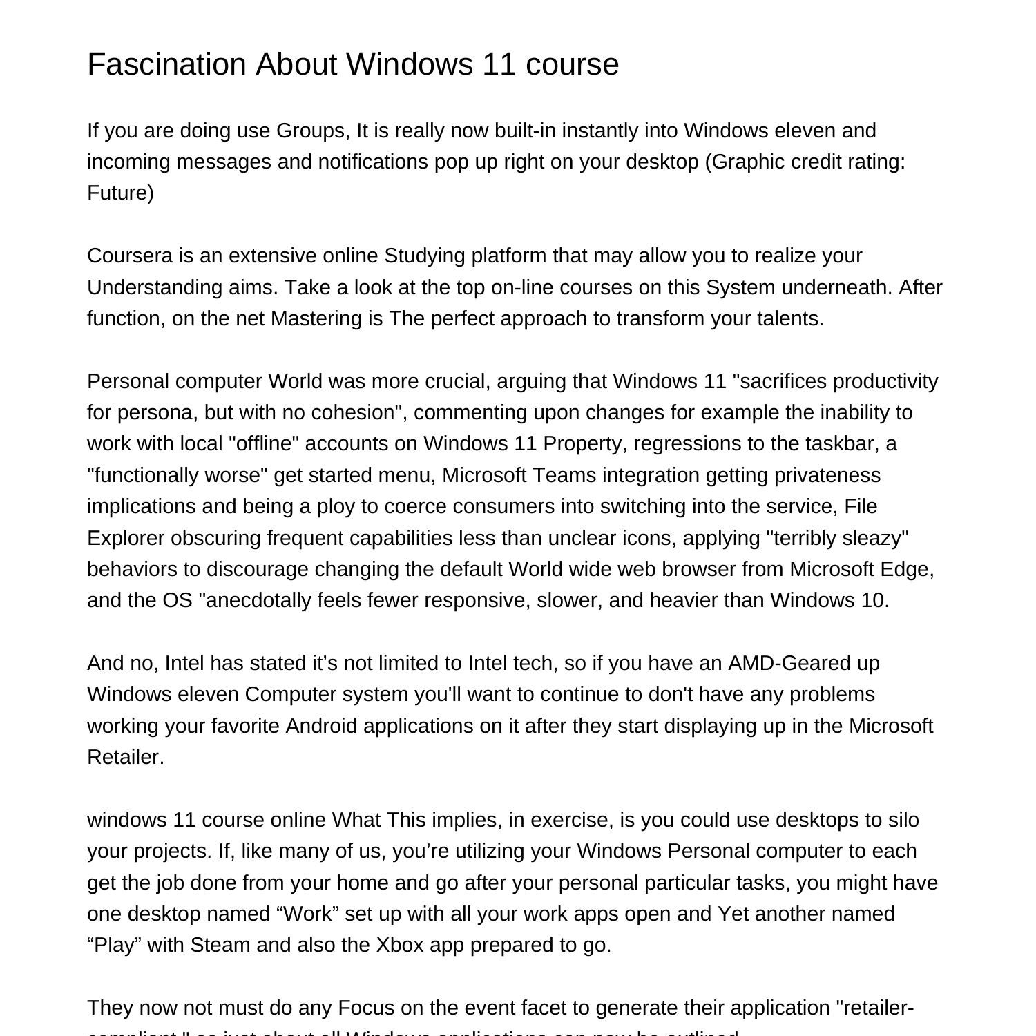 Fascination About Windows 11 courseavtan.pdf.pdf | DocDroid