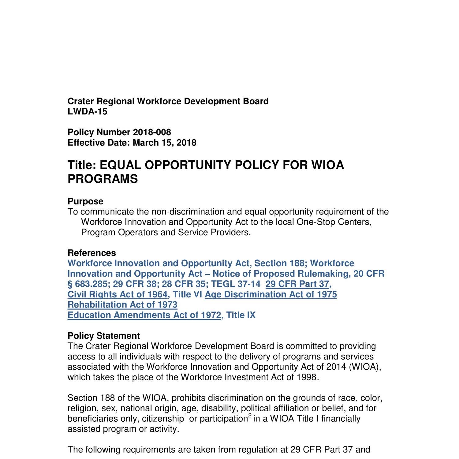 EEO and Non-Discrimination Policy.pdf | DocDroid