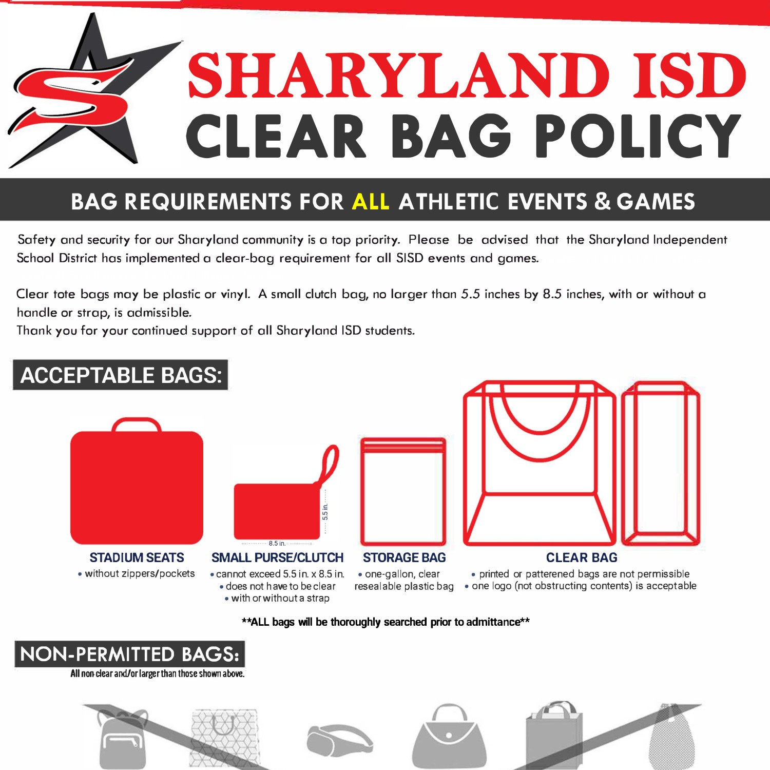SISD CLEAR BAG POLICY FLYER - 2023-24.pdf | DocDroid