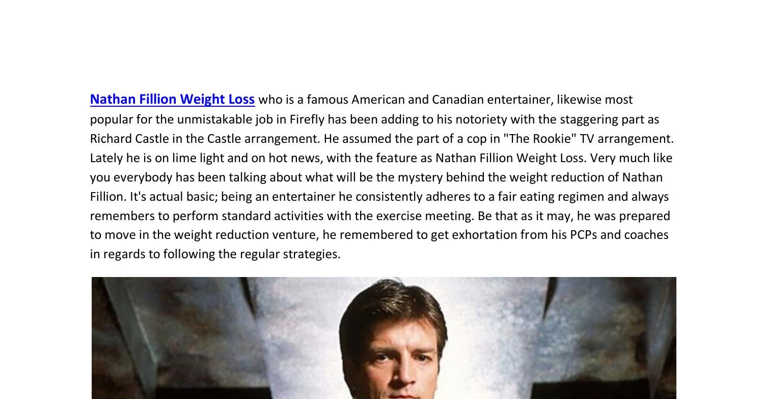 Nathan Fillion Weight Loss.pdf | DocDroid