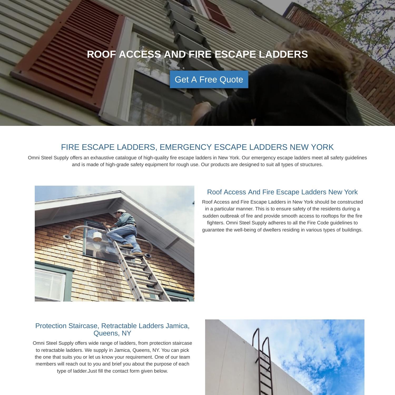 Roof Access and Fire Escape Ladders NY.pdf | DocDroid