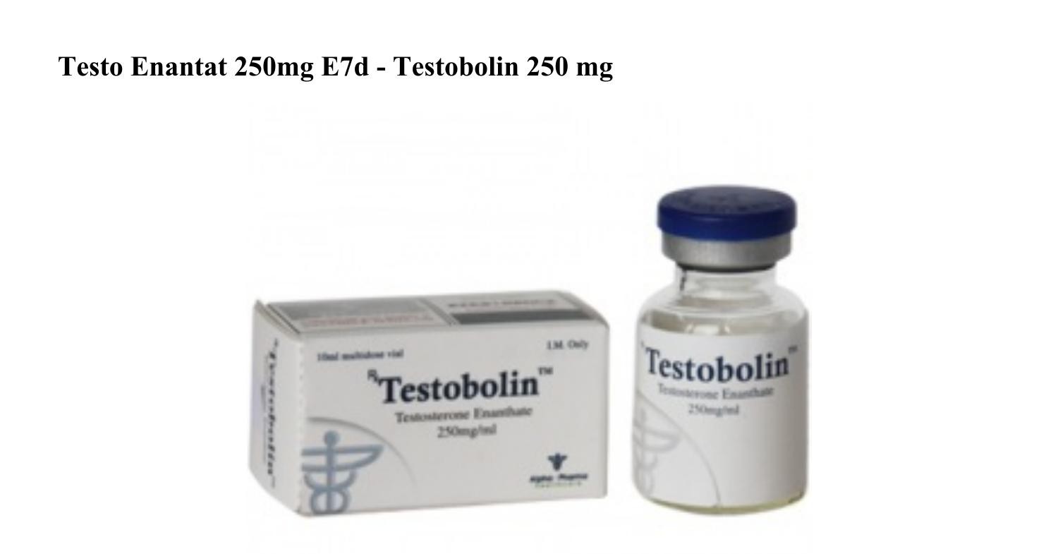 Testo Enantat 250mg E7d - Testobolin 250 mg.pdf | DocDroid